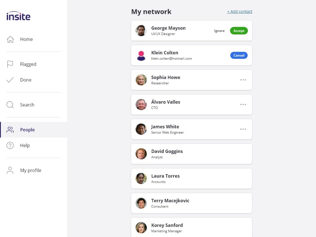 Using insite | Insite